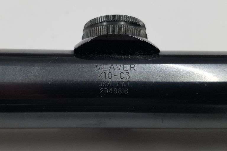 Assorted Weaver Scopes - (1) V7, (1) KV 60, (1) V8, (1) K8-C3, (1) K10 ...