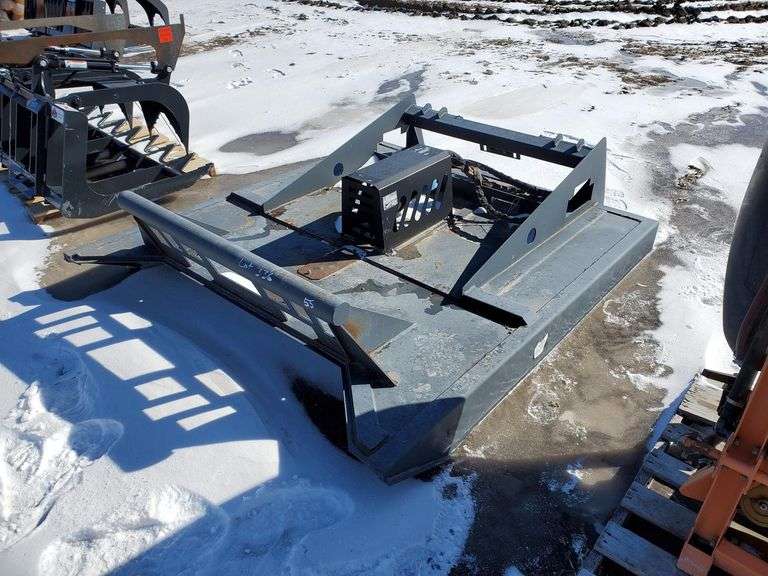 UPPRO 68IN Wide Mower for Skid Steer - Adam Marshall Land & Auction, LLC
