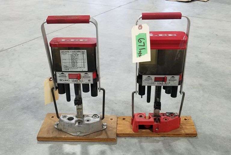 (2) Lee Load-All Shotshell Presses - Adam Marshall Land & Auction, LLC
