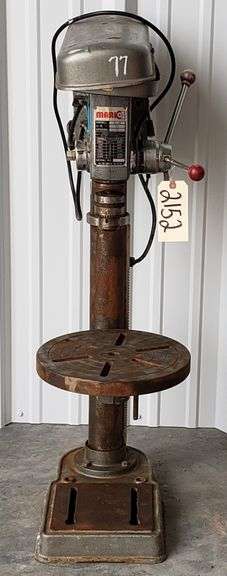 Mark 1 Drill Press Model C112 1/2HP - Adam Marshall Land & Auction, LLC