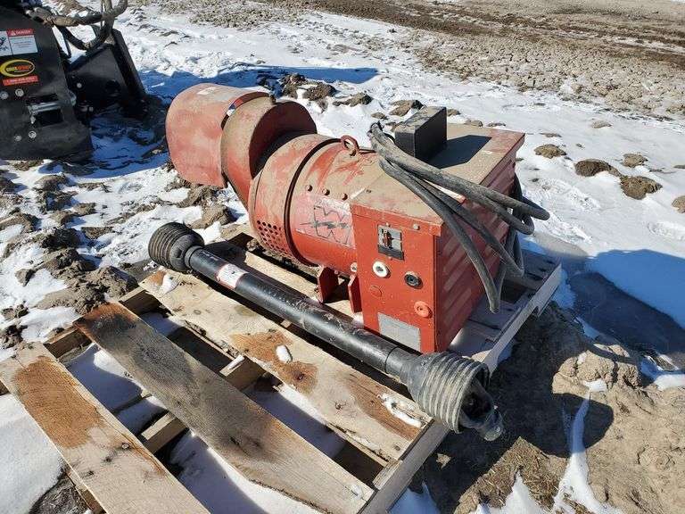 Winpower PTO Driven Generator - Adam Marshall Land & Auction, LLC