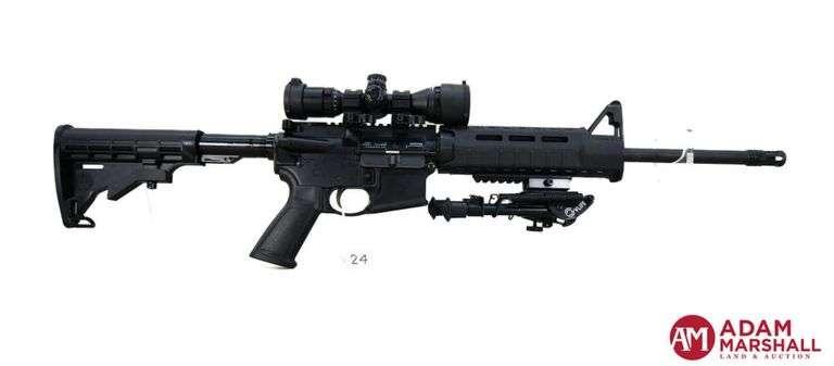 Ruger Model AR-556 Semi-Auto Rifle - 5.56 NATO - SN: 852-88734 - Adam ...