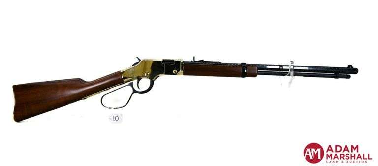Henry Model H004 Golden Boy Lever Action Rifle - 22 LR - SN: GB131718 ...