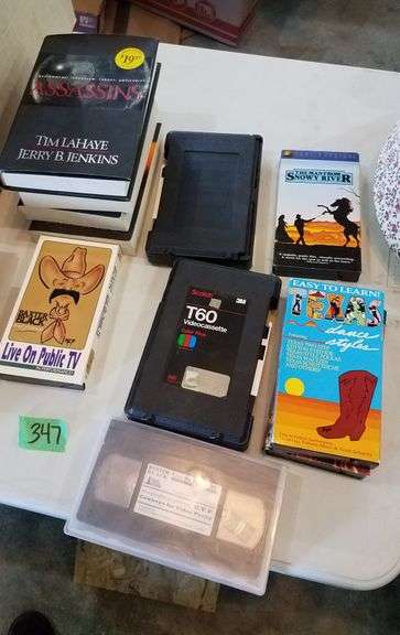 VHS & Books - Adam Marshall Land & Auction, LLC