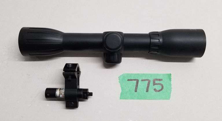 Gamo Pellet Rifle Scope 4 X 32 & Barrel Mounted Laser Light - Adam ...