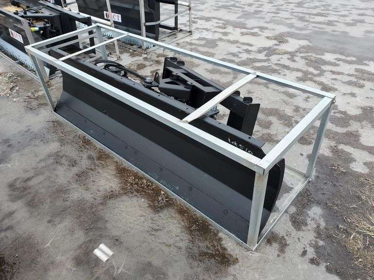 Unused Greatbear YS-86 Inch Hydraulic Snow Plow 86'' For Skidsteer - Adam Marshall Land ...