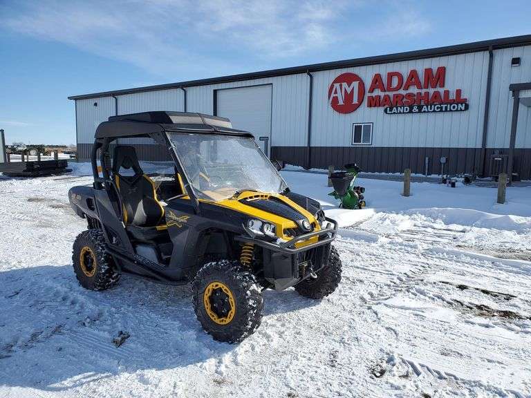 2012 Can-Am Commander Rotax 1000 UTV - Gasoline - Adam Marshall Land ...