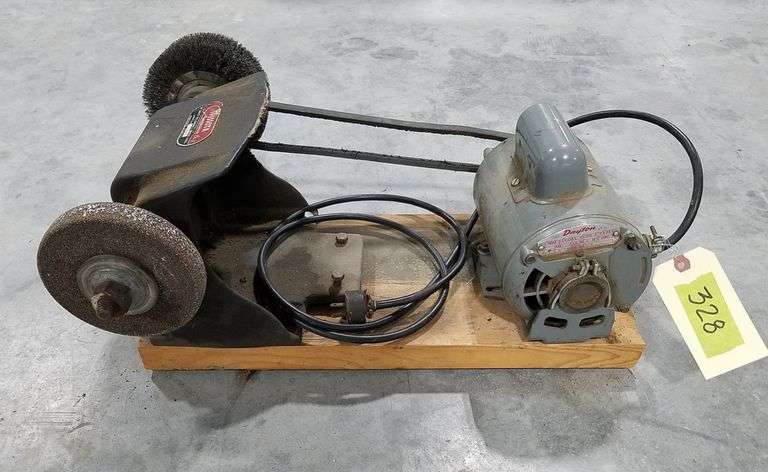 Wissota 6" Bench Grinder W/Dayton Motor - 3/4 HP/3450 RPM - Adam ...