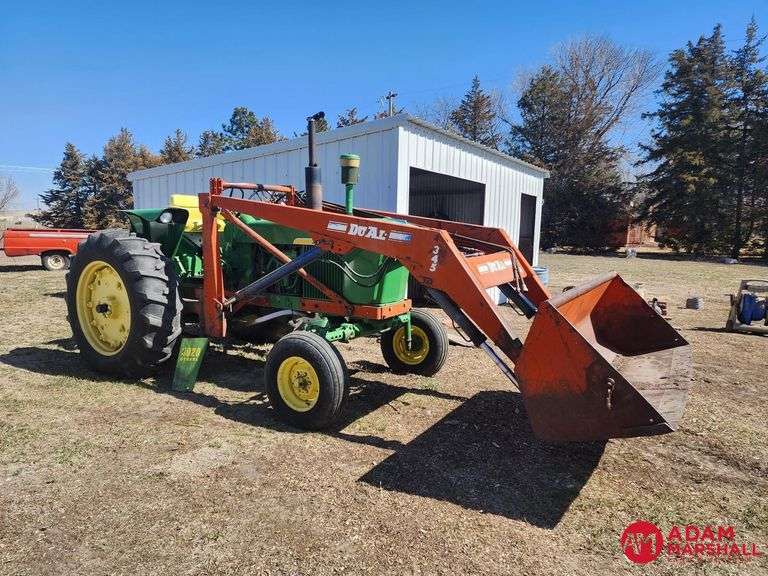 1968 John Deere 3020 Diesel with Dual 345 Loader - Adam Marshall Land ...
