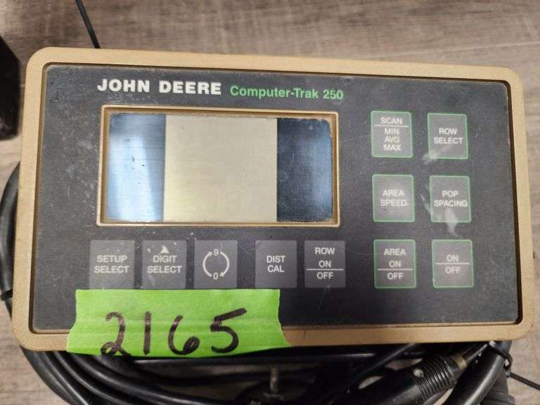 John Deere Computer Trak 250 Monitor - Adam Marshall Land & Auction, LLC