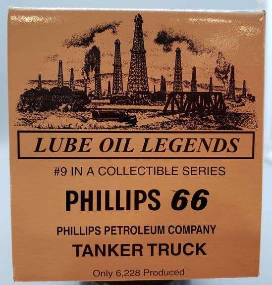 Phillips 66 Tanker Truck. Lube Oil Legends Collector Series #9; 6,228 Produced. 1/32 - Adam ...
