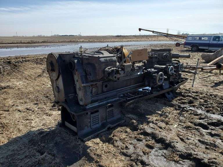 The Acme Machine 17 & 4.5 Universal Turret Metal Lathe (works) - Adam ...