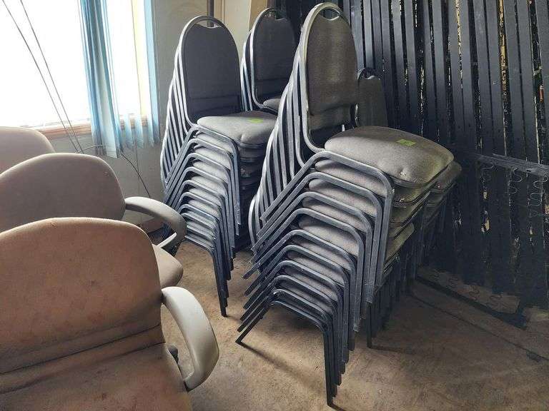(20) Stack Chairs - Adam Marshall Land & Auction, LLC