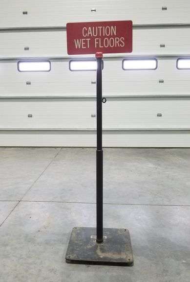 US Postal Service Upright "Caution Wet Floors" Sign - Adam Marshall ...
