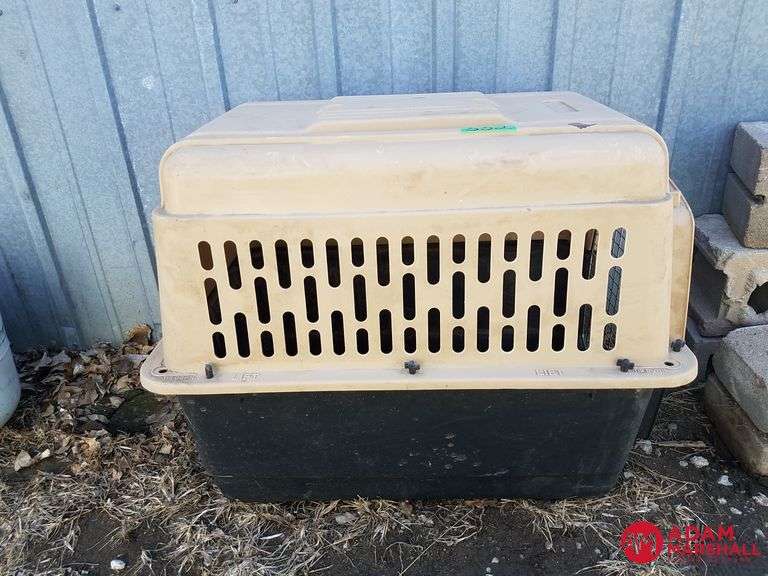 Cement Blocks & Dog Carrier - Adam Marshall Land & Auction, LLC