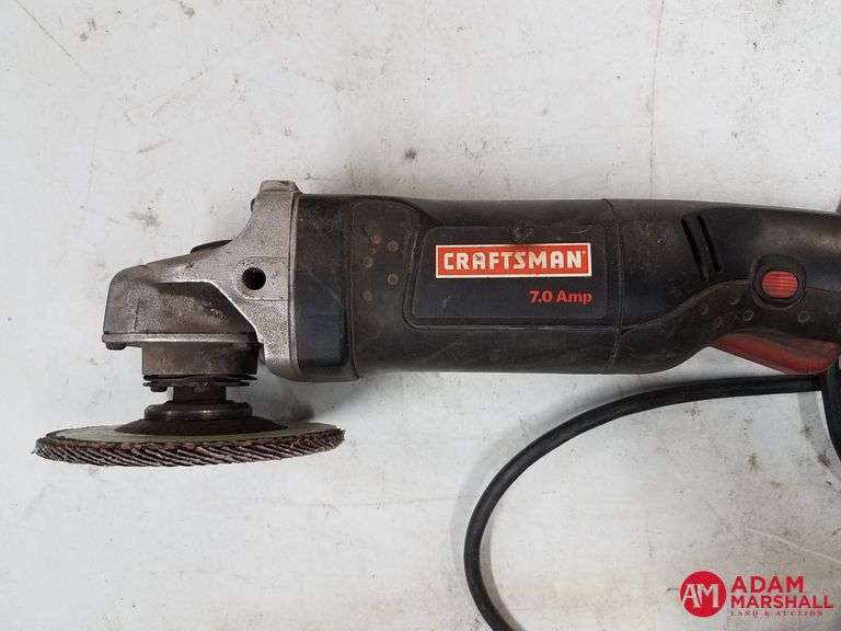Craftsman Angle Grinder - Adam Marshall Land & Auction, LLC
