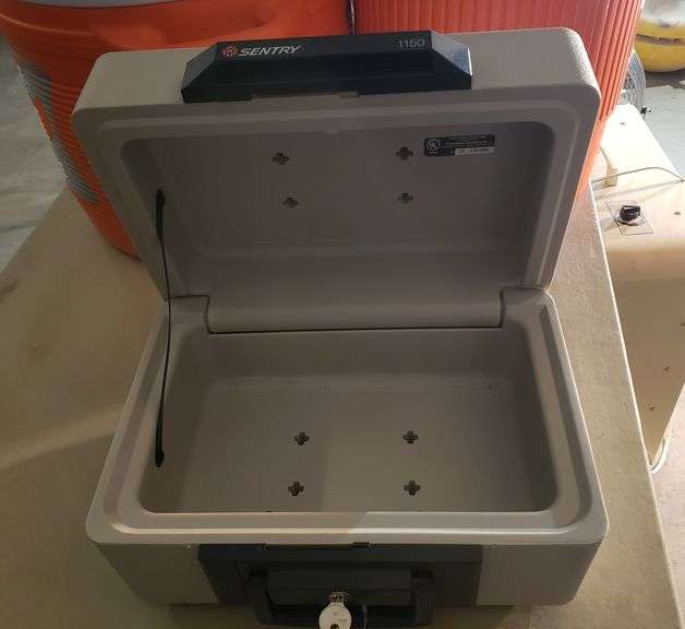 Sentry 1150 Fireproof Safe Lock Box W/(2) Keys - Adam Marshall Land ...