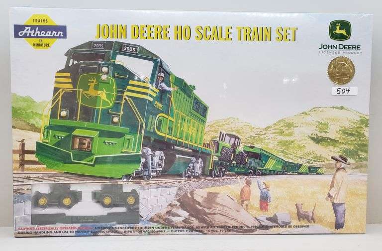 John Deere HO Scale Train Set. 2005 9th in a Series Collectors Edition ...