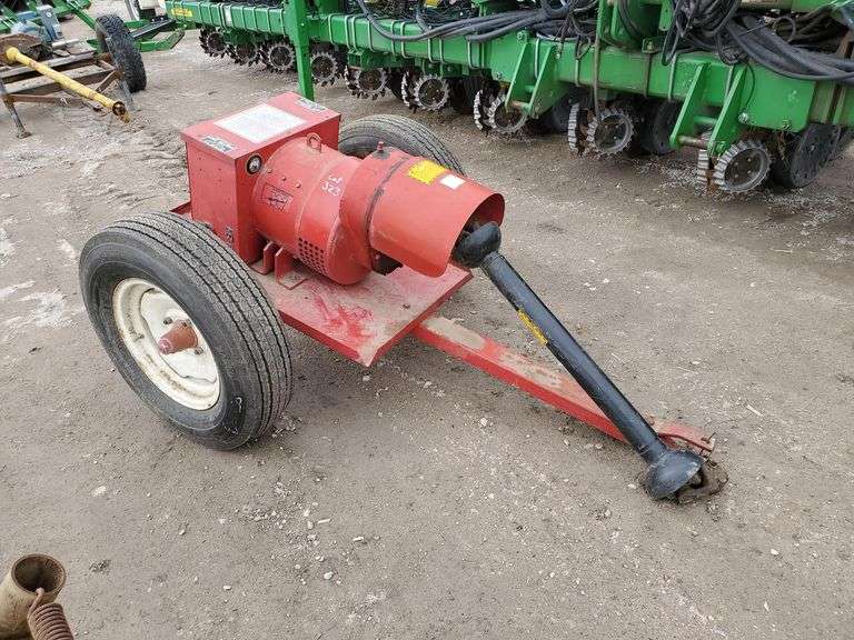 Winpower PTO Driven Generator w/ Cart - Adam Marshall Land & Auction, LLC