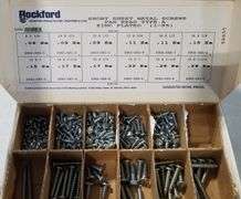 (3)Sharon Fastener Tray/Organizers W/Assorted Rockford Hardware ...