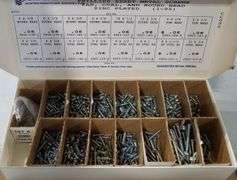 (3)Sharon Fastener Tray/Organizers W/Assorted Rockford Hardware ...