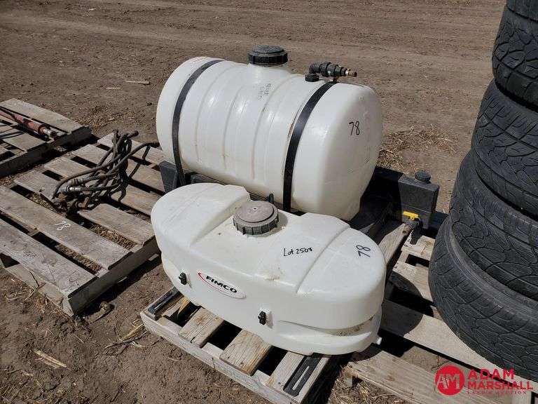 (2) Sprayer Tanks - Adam Marshall Land & Auction, LLC