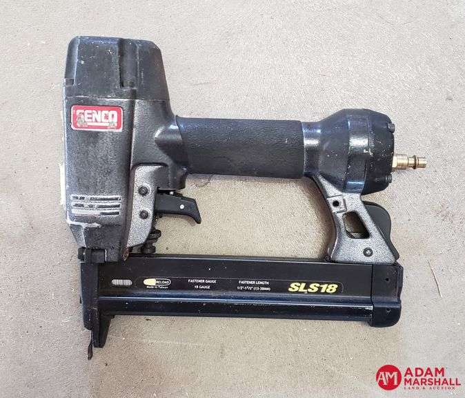 Senco SLS18 18 ga. Finish Stapler - Adam Marshall Land & Auction, LLC