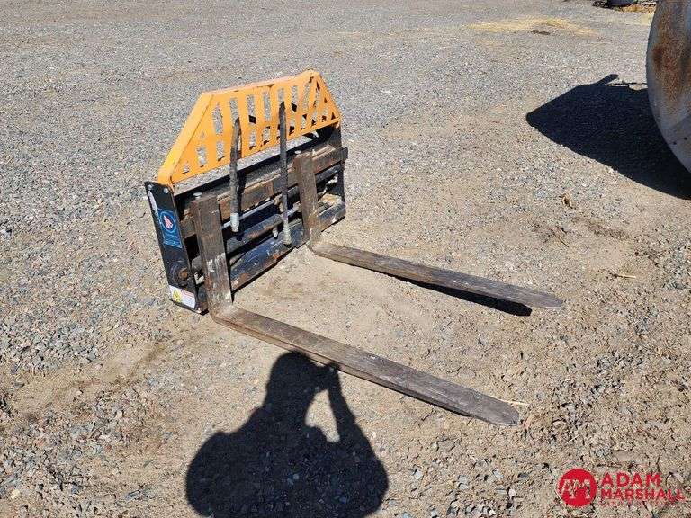 Wolverine Hydraulic Pallet Forks - Adam Marshall Land & Auction, LLC