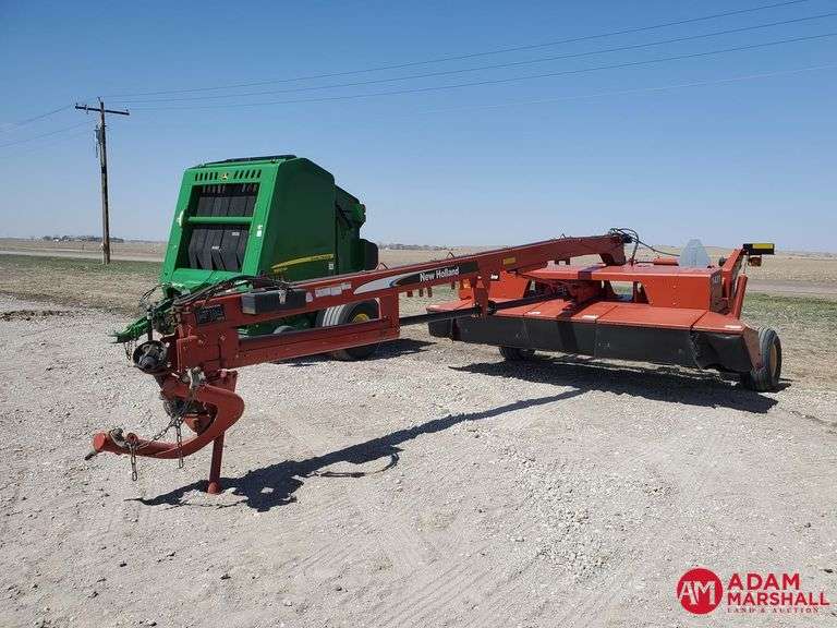 2008 Hew Holland 1431 Rotary Windrower - Adam Marshall Land & Auction, LLC