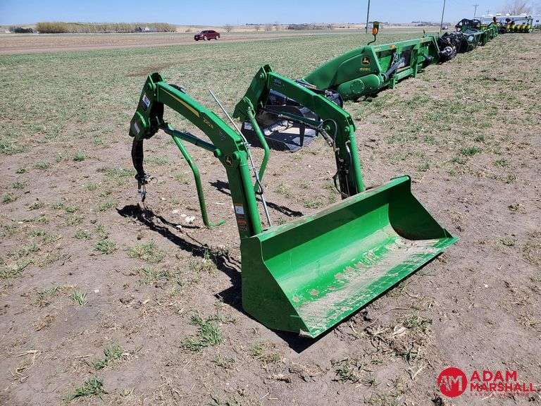 2019 John Deere 220R Loader with Bucket - Adam Marshall Land & Auction, LLC