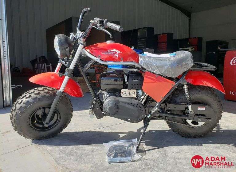 NEW Trailmaster Minibike Model MB200 - Adam Marshall Land & Auction, LLC