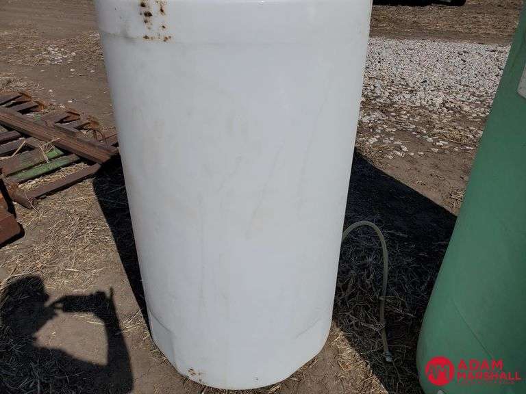 150 Gallon Poly Tank - Adam Marshall Land & Auction, LLC