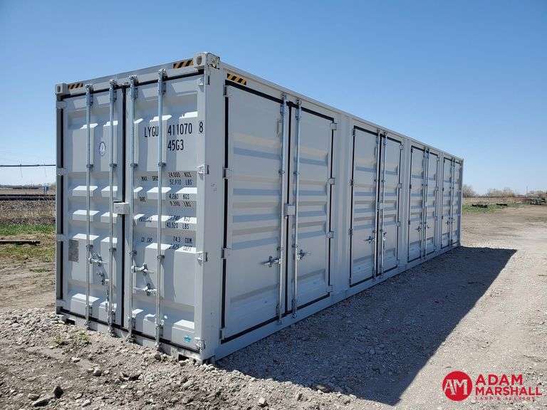 One Trip 40FT High Cube Four Multi doors Container - Adam Marshall Land ...