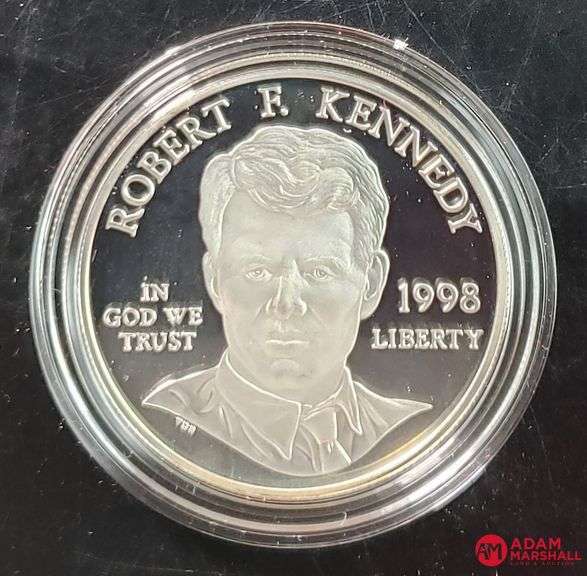 1998 Robert F Kennedy Memorial Commemorative Coins - Proof ...