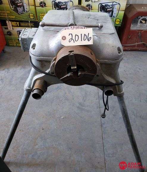 Ridgid "400" Power Threader - Adam Marshall Land & Auction, LLC