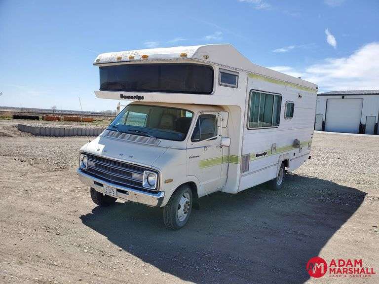 1977 Amerigo Mini Motorhome RV, 22FT - Gasoline - Adam Marshall Land ...