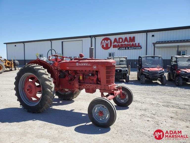 1946 International Farmall M Tractor - Gasoline - Adam Marshall Land ...