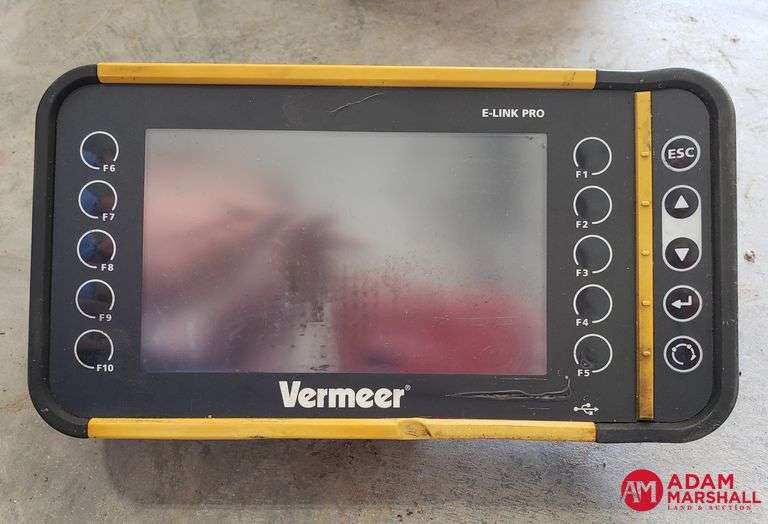 Vermeer E-Link Pro 605n Baler monitor with harness - Adam Marshall Land ...