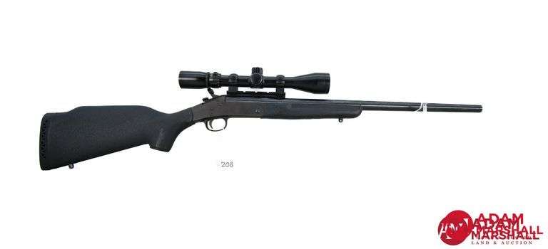 New England Firearms Handi-Rifle Break-Action Single Shot Rifle - 243 ...