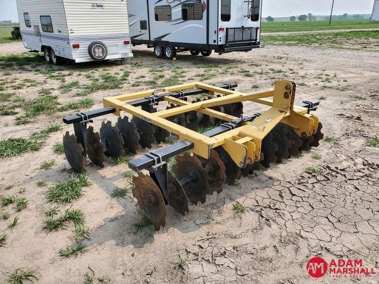 8FT Disc w/ Harrowing Discs, 3PT. - Adam Marshall Land & Auction, LLC