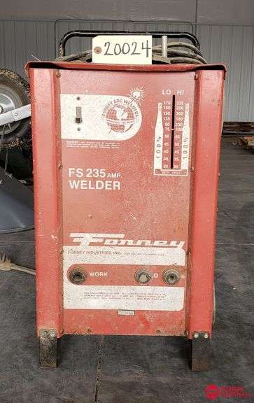 Forney Arc welder FS 235 amp:works - Adam Marshall Land & Auction, LLC