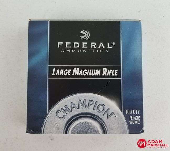 Federal Champion No.215 Large Magnum Rifle Primers (5 X 100) - Adam ...