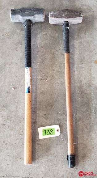 (2) Sledge hammers - Adam Marshall Land & Auction, LLC