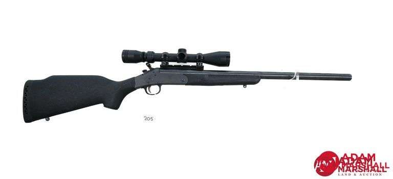 New England Firearms Sportster Break-Action Single Shot Rifle - 17 HMR ...