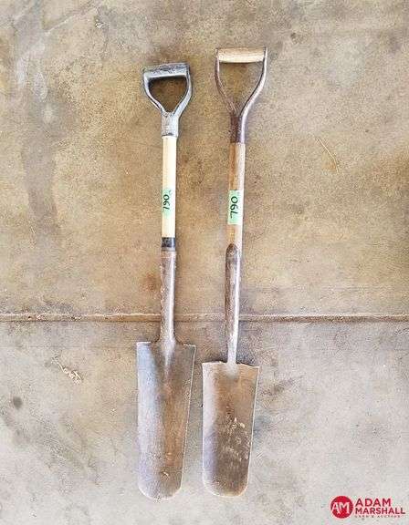 (2) Tile Spades - Adam Marshall Land & Auction, LLC