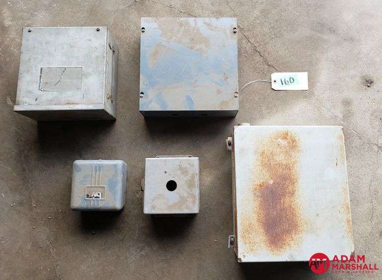 (5) Electrical Junction Panels - Adam Marshall Land & Auction, LLC