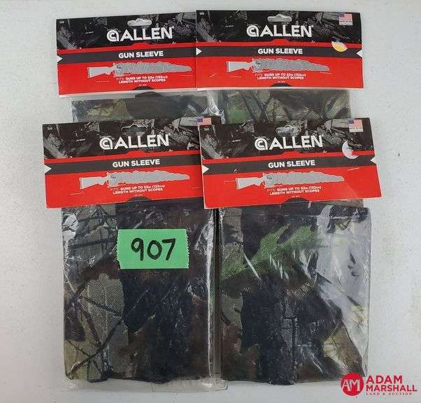(4) Allen Gun Sleeves - Up To 52" Without Scopes - New - Adam Marshall ...