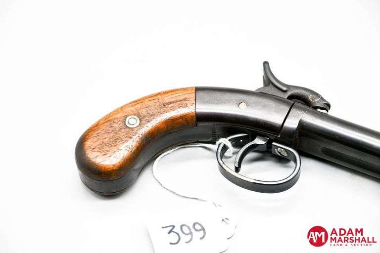 Black Powder - Hoppe's Ethan Allen Double Barrel Pistol - 36 Cal - SN ...