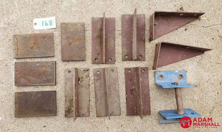 Assorted steel plates - Adam Marshall Land & Auction, LLC