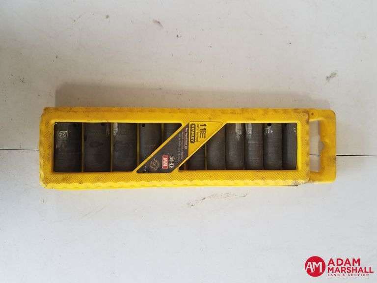 Stanley Deep well Socket Set - Adam Marshall Land & Auction, LLC